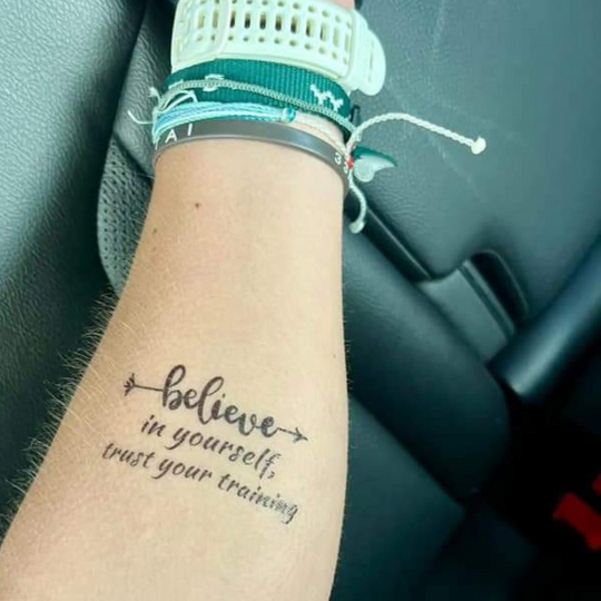 believe tattoos
